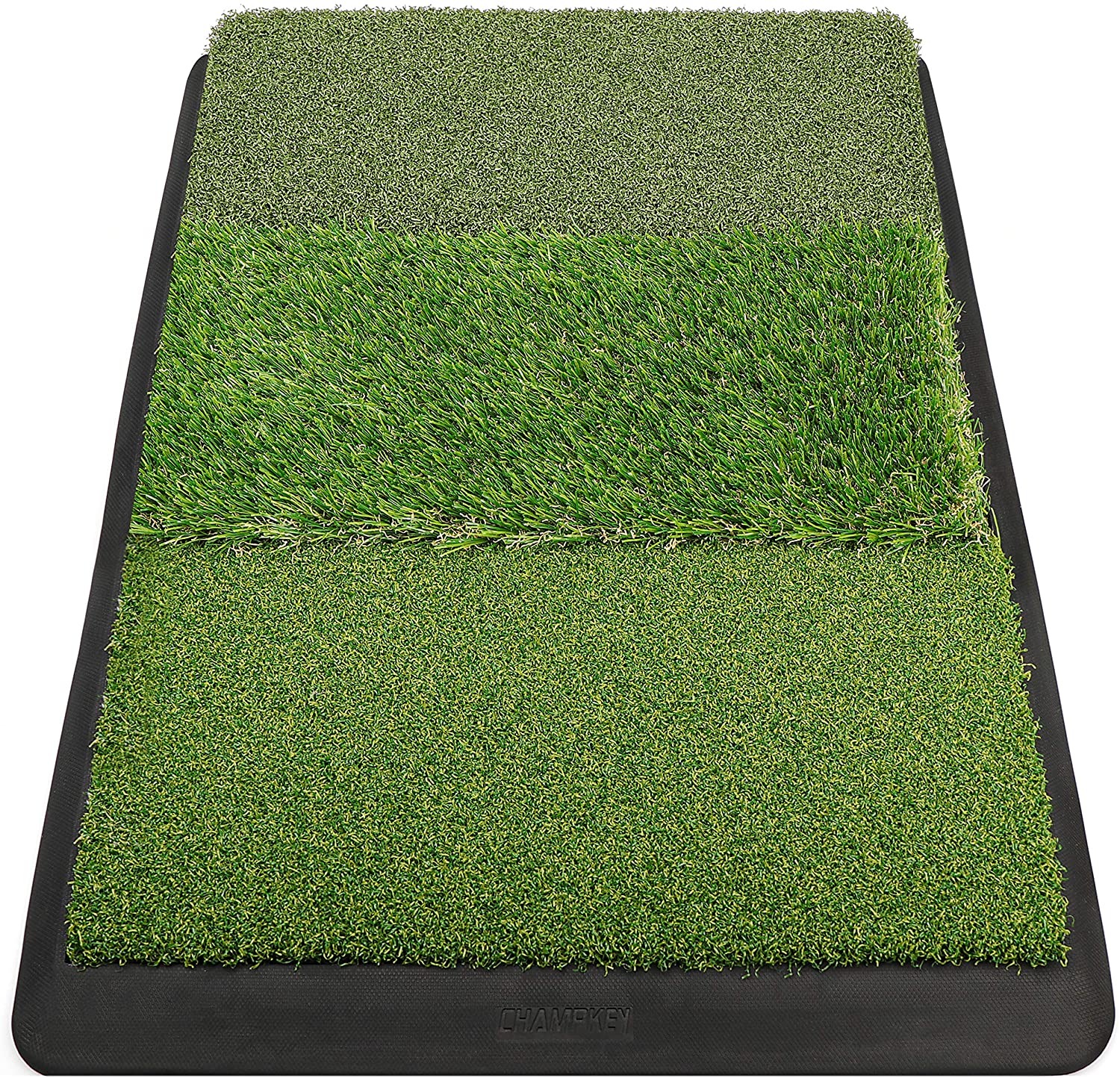 Champkey 17" 27" Premium Tri-Turf Golf Hitting Mat